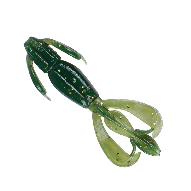 RANKOFISHING | Crawfish Baits skimming | 15 floating water root fishing ...