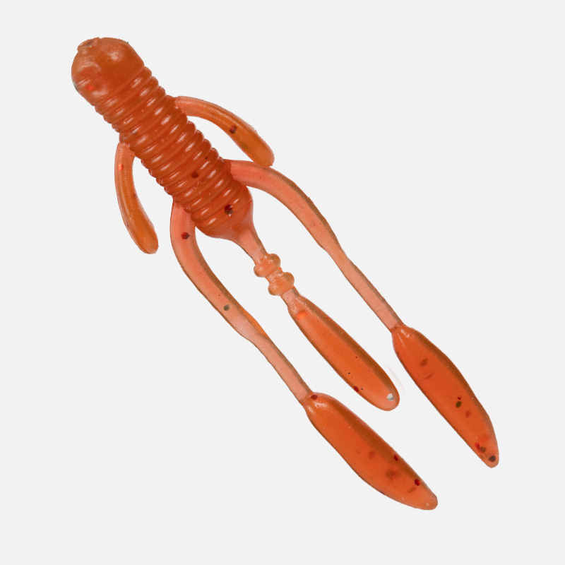 RANKOFISHING |20 pieces of soft bait for root fishing, floating shrimp ...